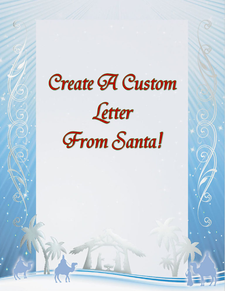 Create Your Own Custom Letter - North Pole Santa Letters