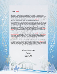 The Birth of Jesus - North Pole Santa Letters