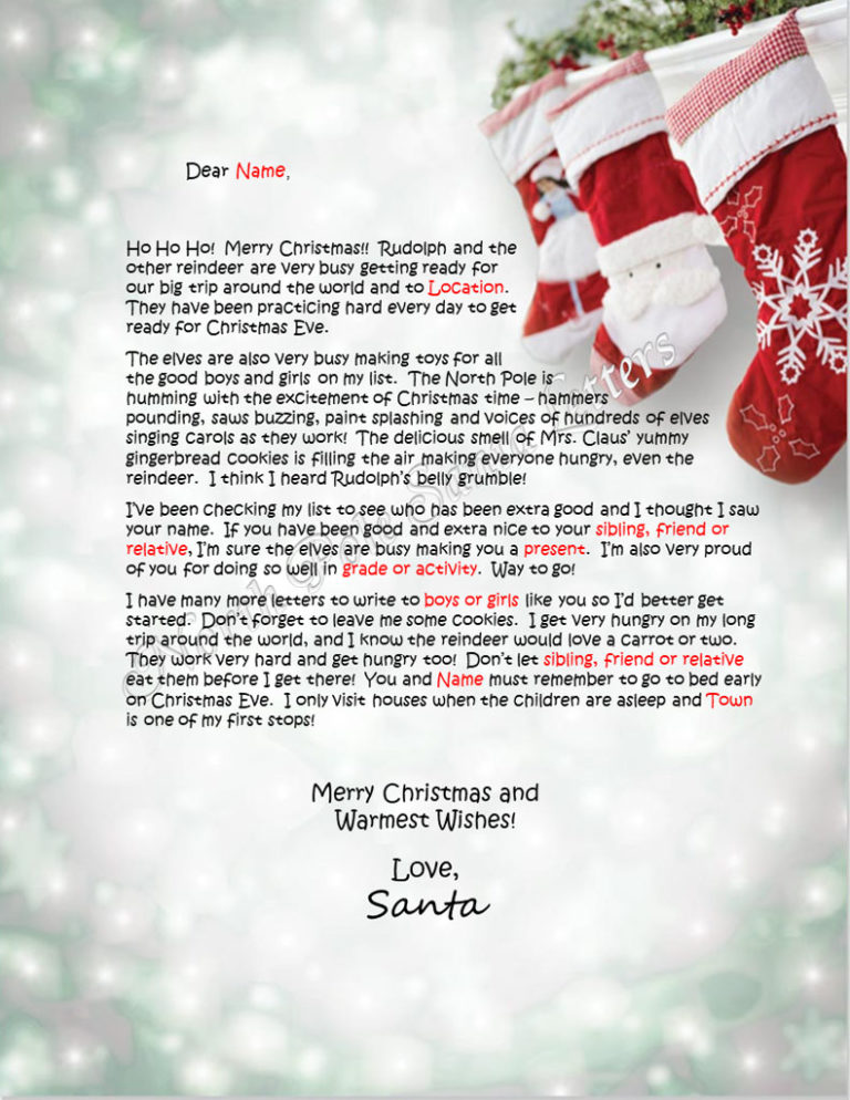 The North Pole - North Pole Santa Letters